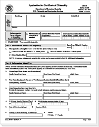 Online software access for you to complete your US immigration application